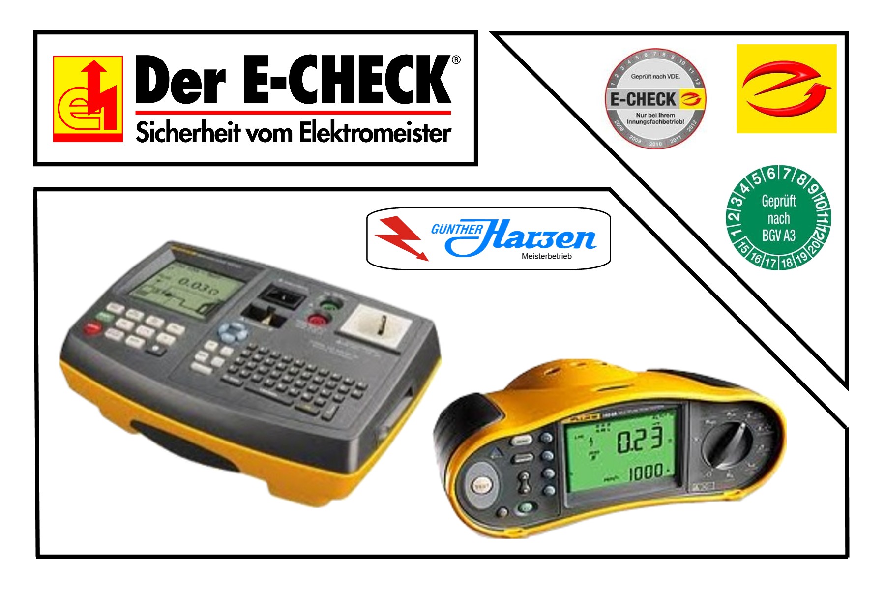 E Check Messungen